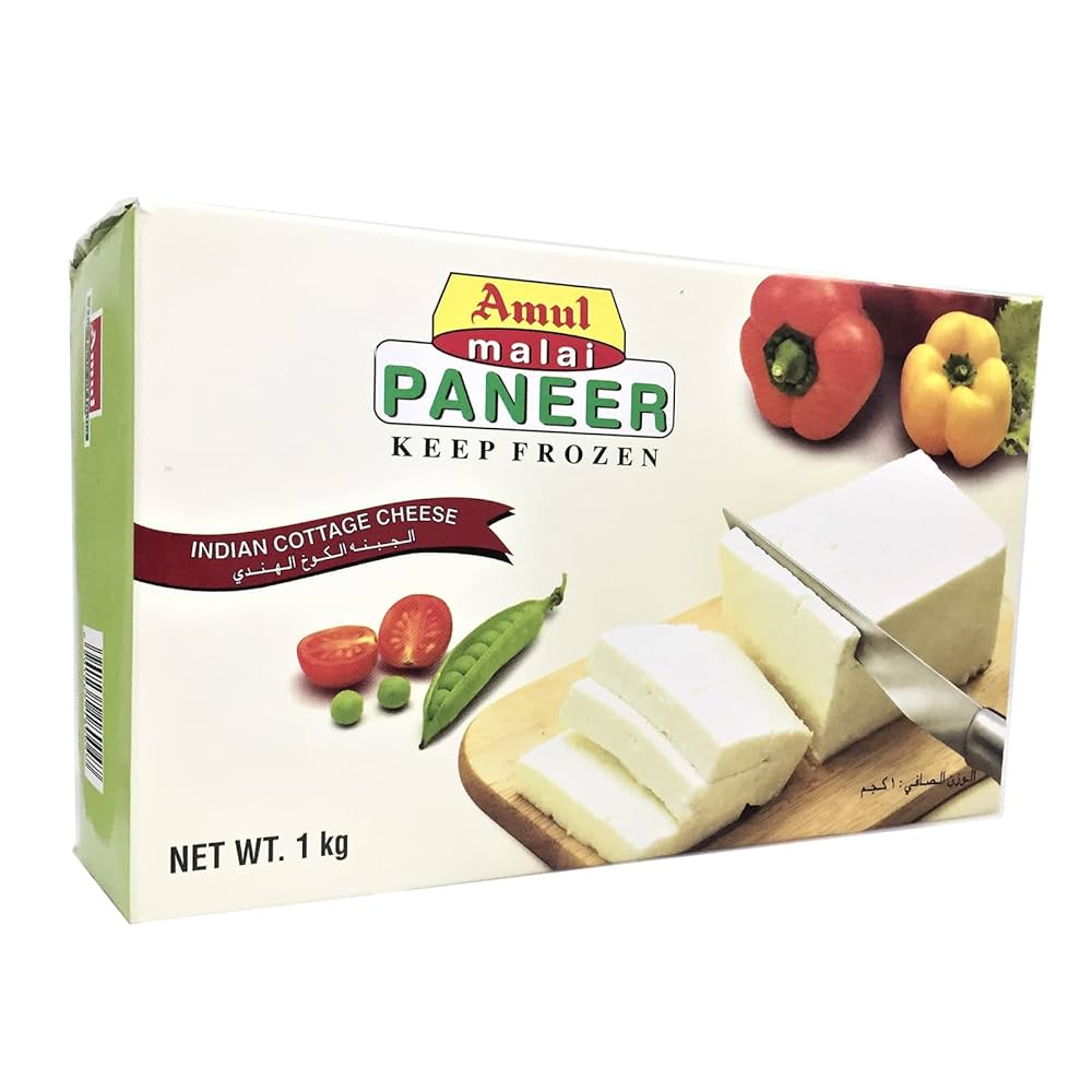 Buy Amul Paneer Slab 1kg - Fresh & Quality Dairy