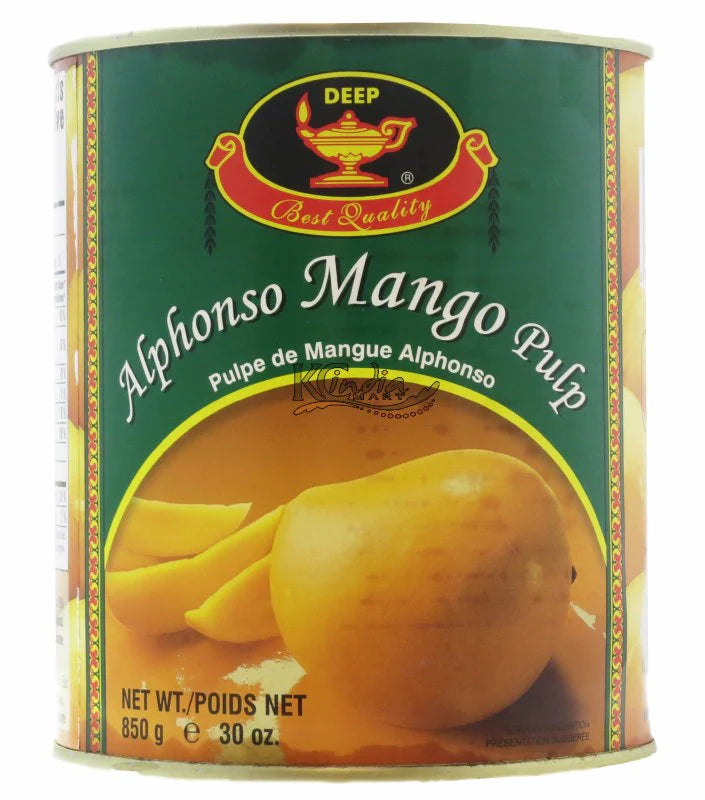 Deep Alphonso Mango Pulp - Premium Quality | Swagat Grocery