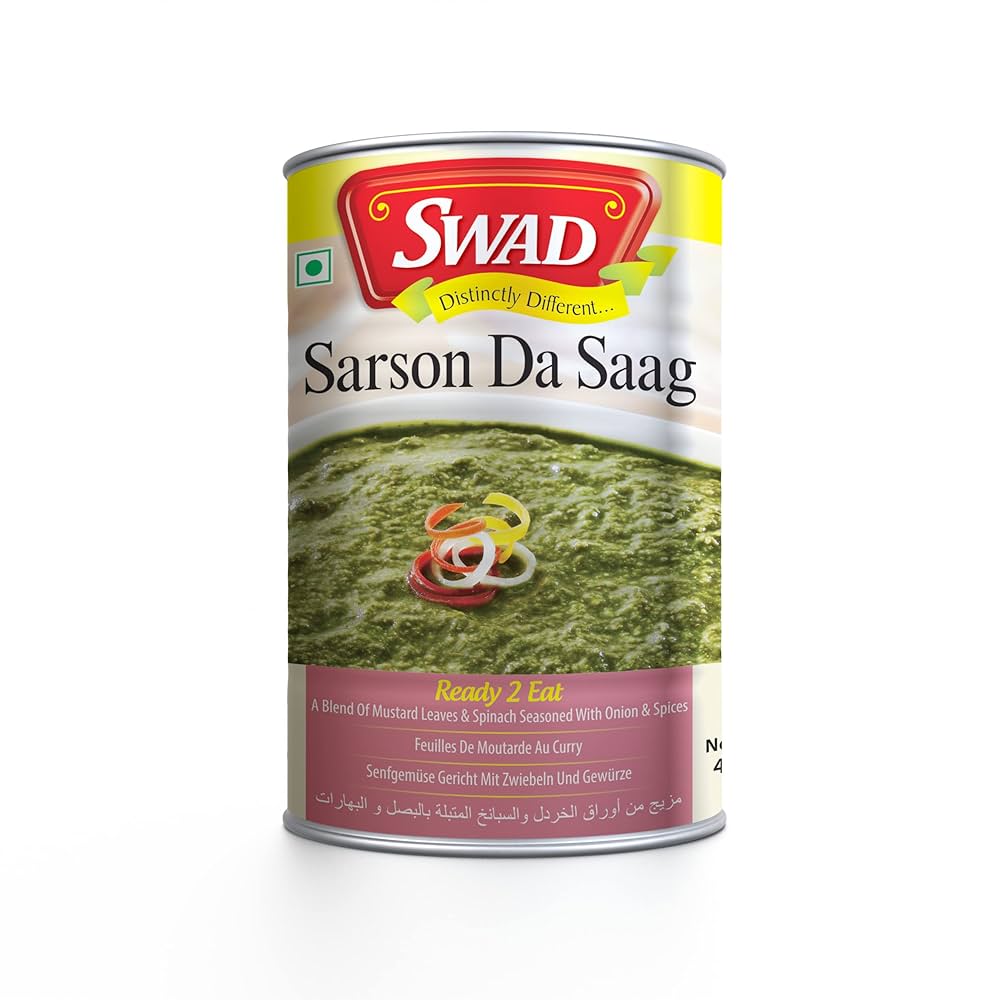 Swad Sarson Ka Saag 280g - Authentic Indian Spinach