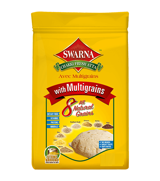 Swarna Multi Grains Atta - 10 lb | Swagat Grocery